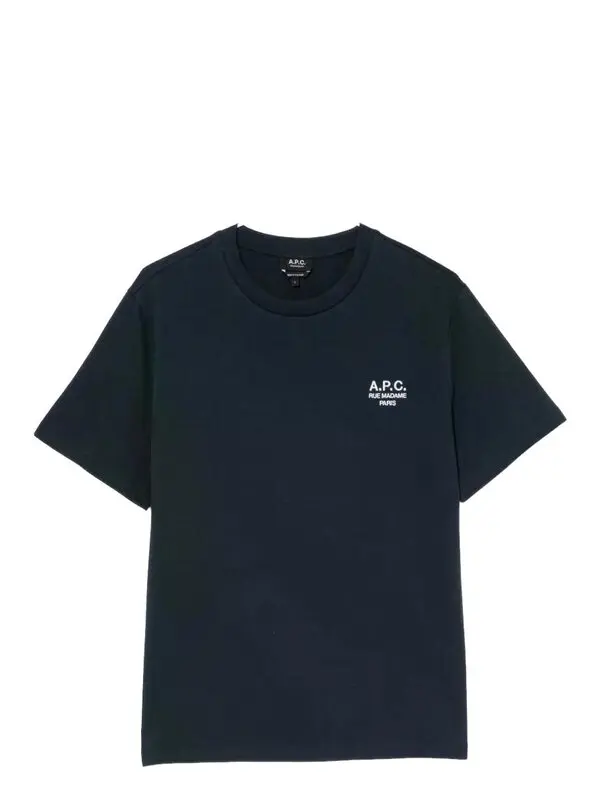 A.p.c. Embroidered Logo T-shirt - Grey