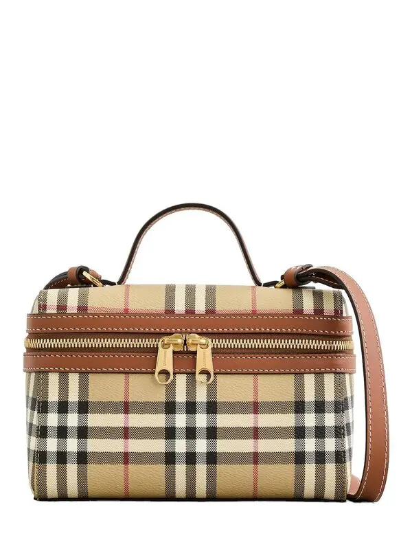 Burberry Signature Check Vanity Case - Vintage Check