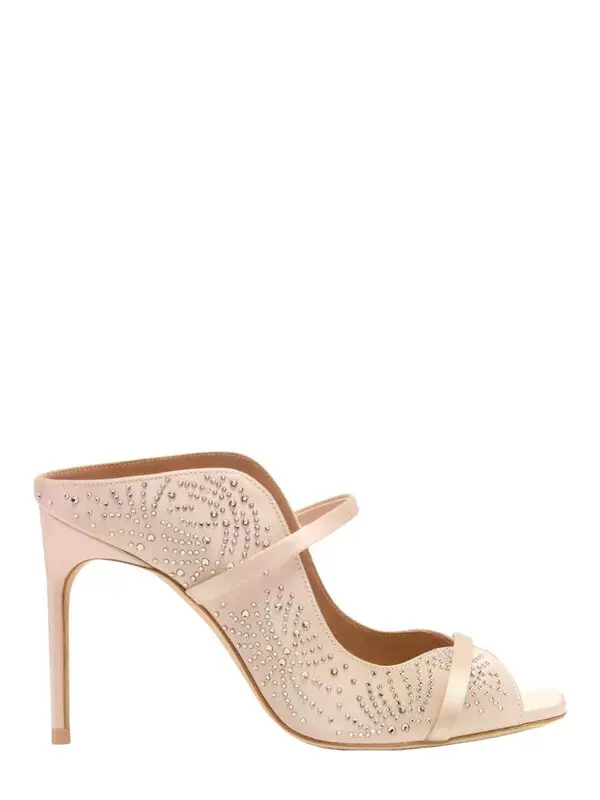 MALONE SOULIERS Noah Crystal-embellished Sandals - Neutrals