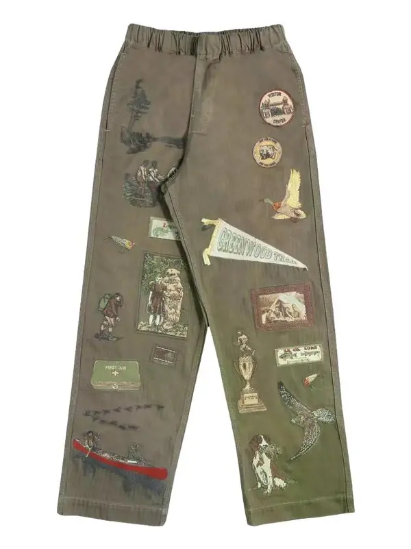 SAMUEL ZELIG Trail Trousers - Green