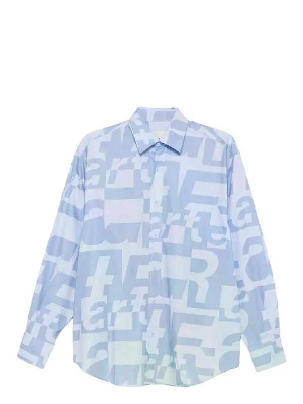 ARTE ANTWERP Allover Shirt - Blue