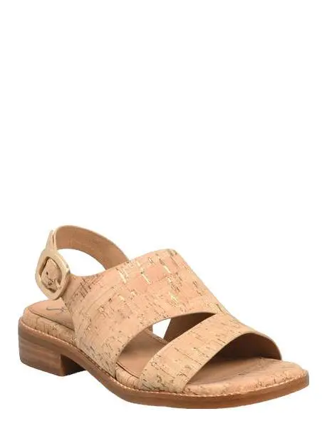 SOFFT Nivian Slingback Sandal - Natural/gold