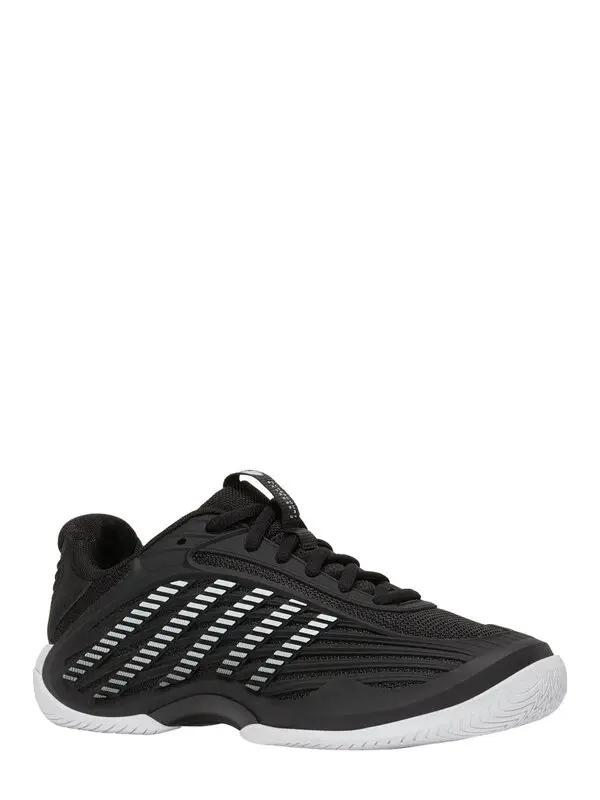 K-Swiss Hypercourt Express 3 Tennis Shoes - Black/white