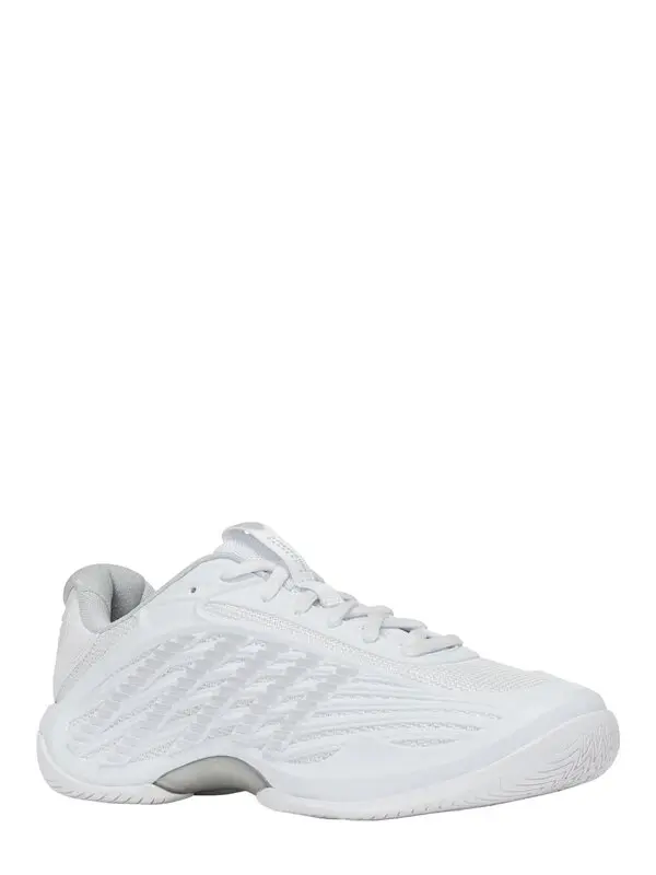K-Swiss Hypercourt Express 3 Tennis Shoes - White/dawn Blue/silver