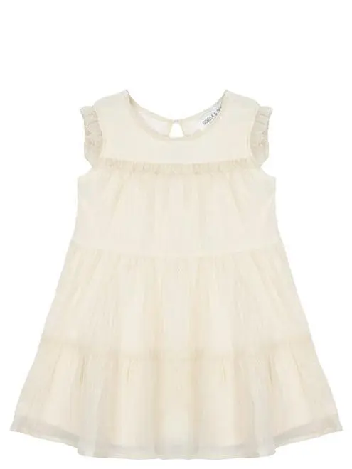 ISOBELLA & CHLOE Bella Sleeveless Dress - White