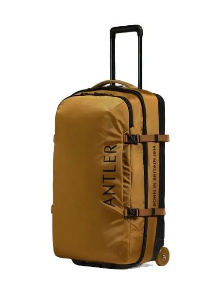 ANTLER Discovery Wheeled Duffle - Mustard Yellow