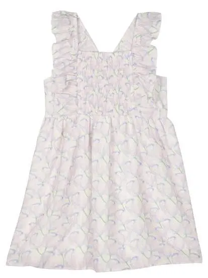 MABEL + HONEY Printed A-line Dress - Purple