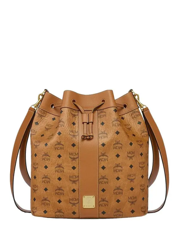 Mcm Large Dessau Drawstring Bag - Co