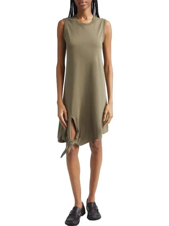 JW Anderson Hem Knot Tank Dress - Khaki
