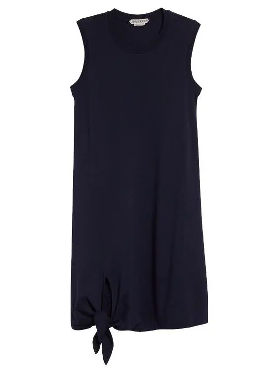JW Anderson Hem Knot Tank Dress - Navy