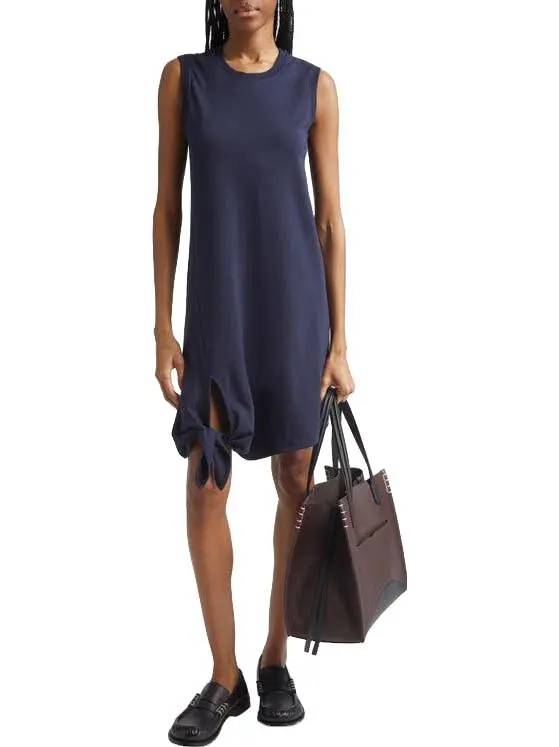 JW Anderson Hem Knot Tank Dress - Navy