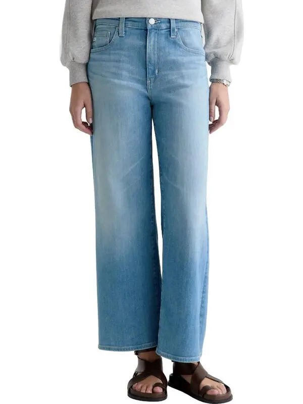 Ag Saige Ankle Wide Leg Jeans - Expedition