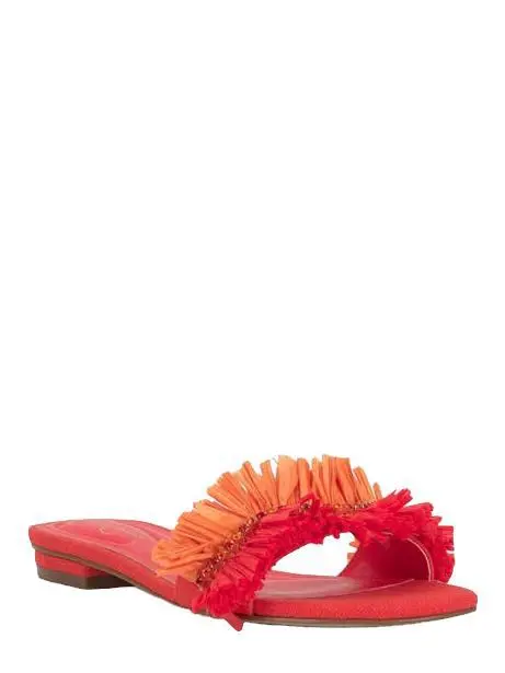 Jessica Simpson Danive Slide Sandal - Poppy Papaya