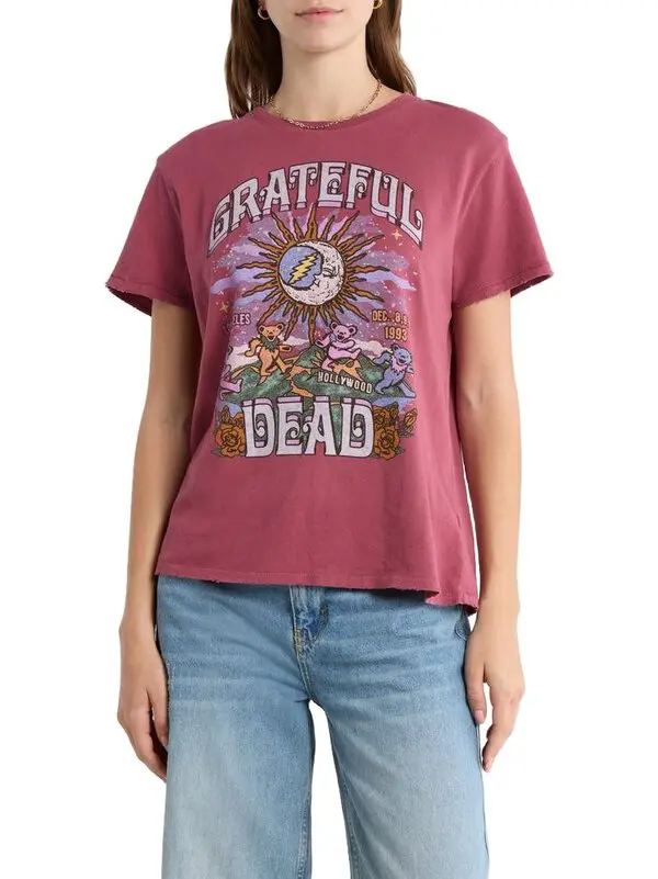 Junk Food Grateful Dead Graphic T-shirt - Roan Dead La
