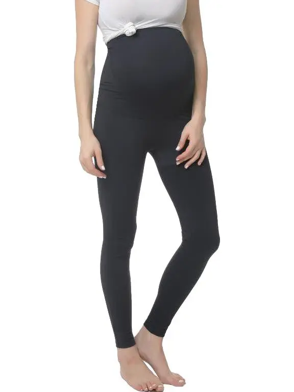 KIMI + KAI Max Belly Support Maternity Leggings - Black