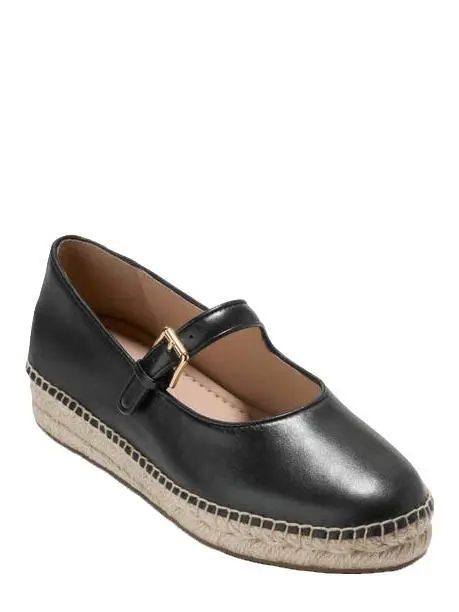 Cole Haan Cloudfeel Asbury Mary Jane Flat - Black Leather