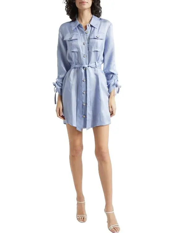 Cinq À Sept Dale Shirtdress - Twilight Mist