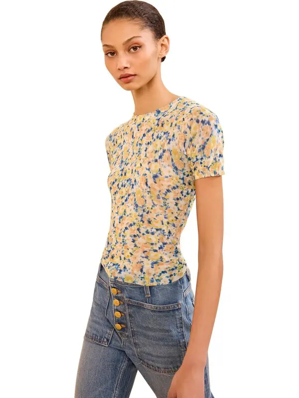 Ulla Johnson Sana Knit Top - Daffodil