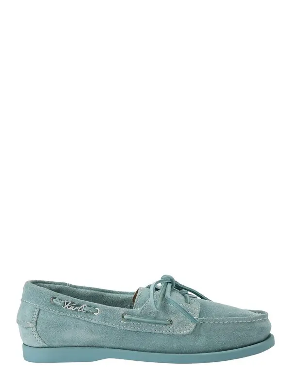 Kurt Geiger Suede Boat Shoes - Blue