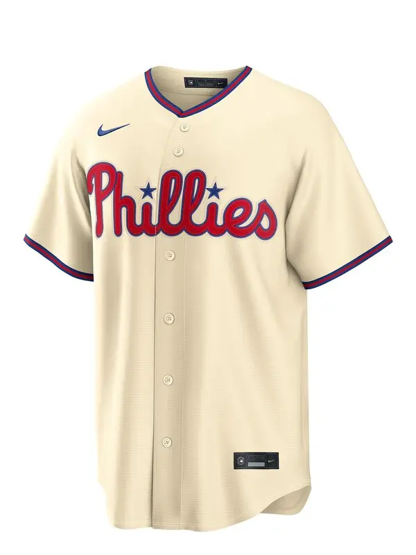 Nike Philadelphia Phillies Mlb Replica Jersey - Brown