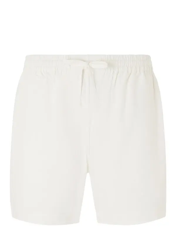KARDO Olbia Straight-leg Khadi Cotton Shorts - Neutrals