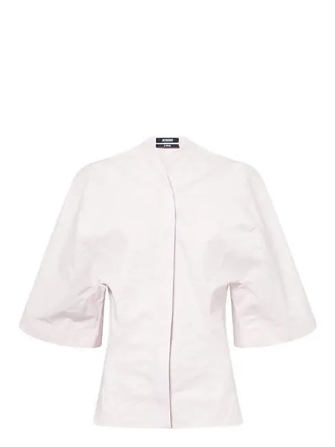 Jacquemus The Moisson Cotton Shirt - Light Pink