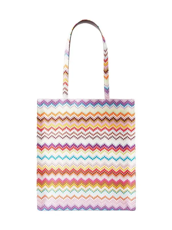 Missoni Striped Lurex Tote - Multi