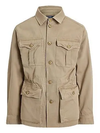 Polo Ralph Lauren Crestwood Flap-pocket Cotton Jacket - Surrey Tan X