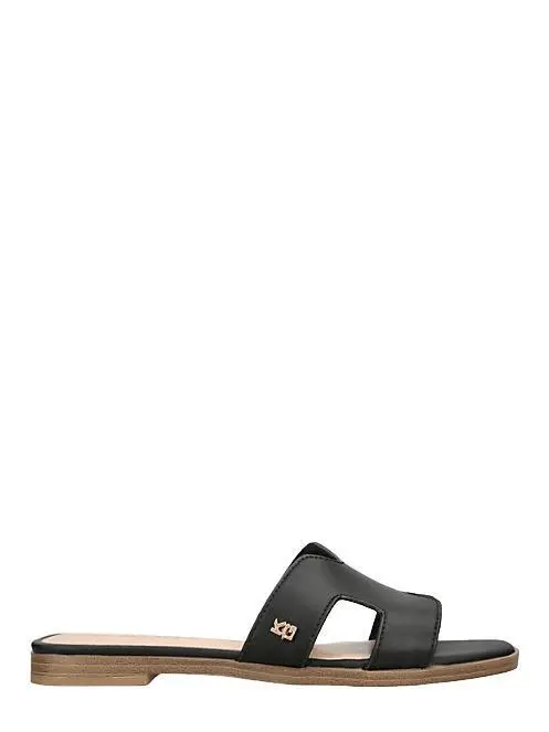 Kurt Geiger Raven Faux-leather Sandals - Black