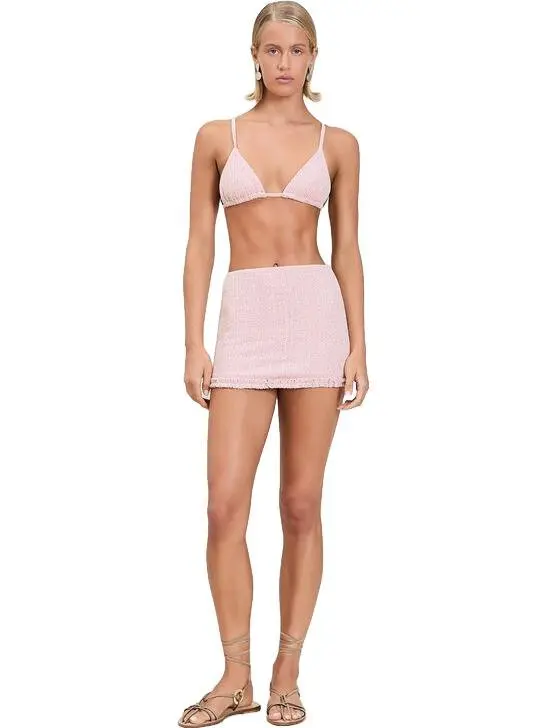 Devon Windsor Bianca Mini Skirt - White