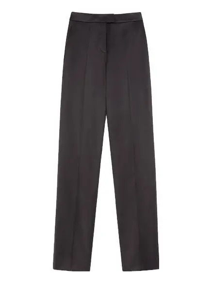Valentino Garavani Double Duchesse Stretch Trousers - Black