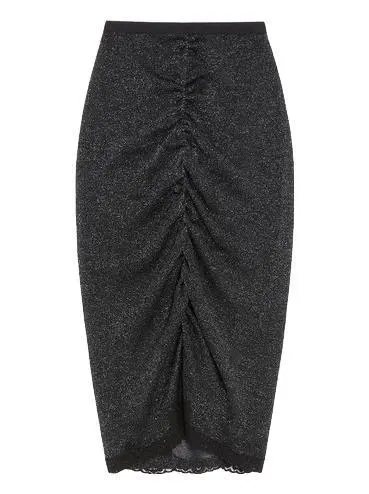 Valentino Garavani Lurex Knit Skirt - Metallic