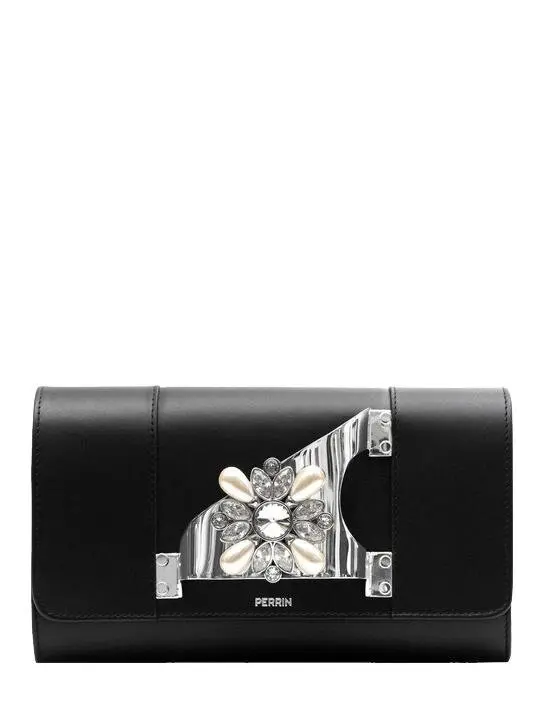 Perrin Leiffel Bijoux Glove Clutch - Black