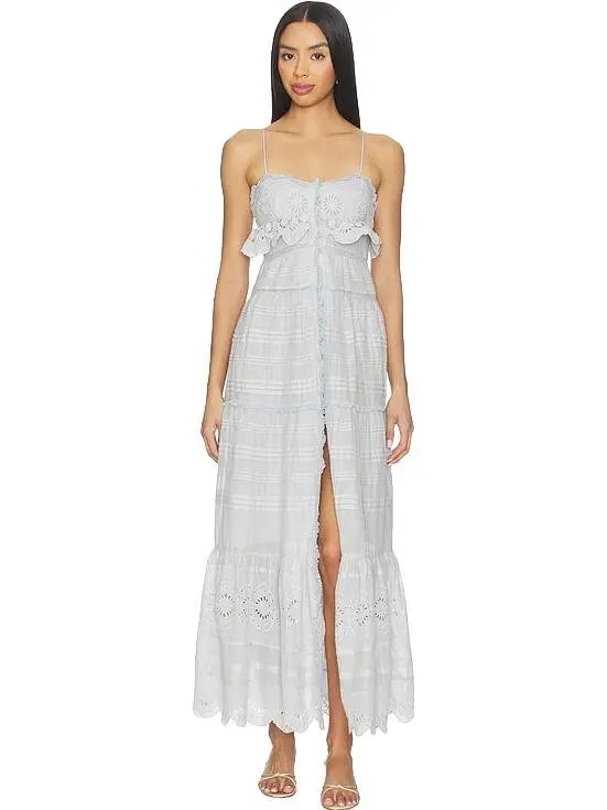 Isabel Marant Paule Dress - Light Blue