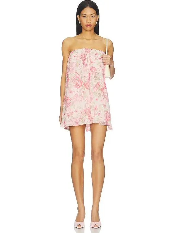 LOVERS AND FRIENDS Cristina Mini Dress - Pink Floral