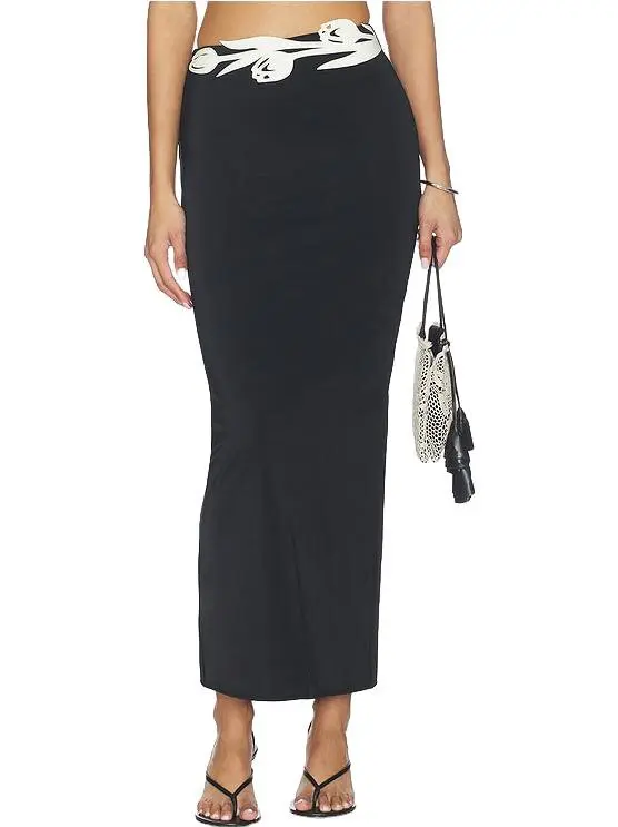 BAHIA MARIA Agata Long Skirt - Black