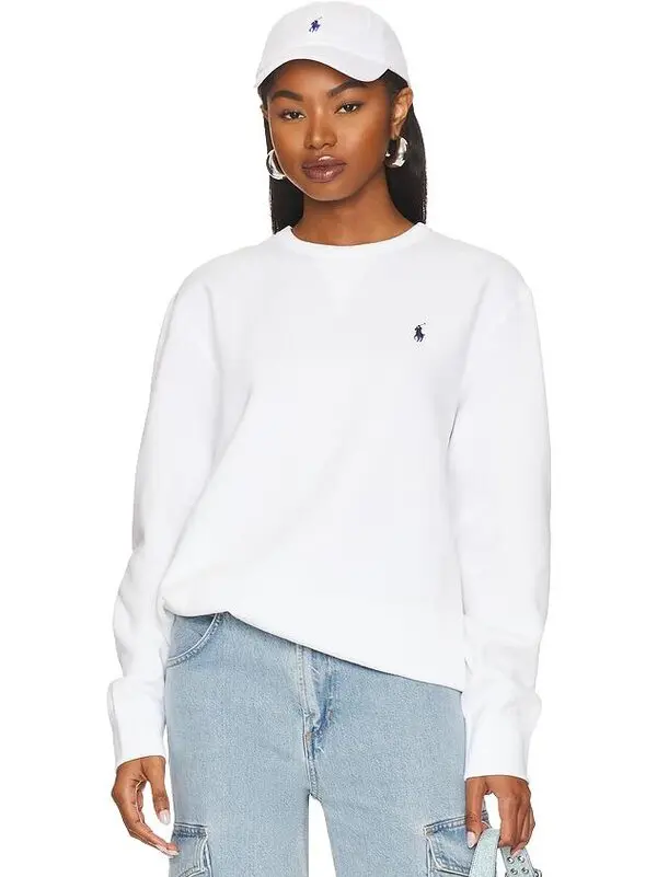 Polo Ralph Lauren Fleece Crewneck - White