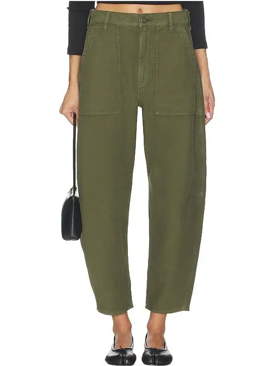 Polo Ralph Lauren Reverse Sateen Tapered Pants - Dark Olive