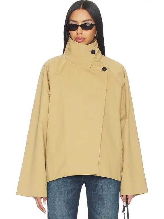 ALL THE WAYS Katlynne Trench Jacket - Khaki