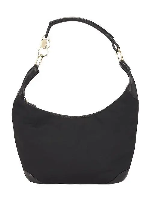 FWRD RENEW Gucci Clasp Hobo Bag - Black