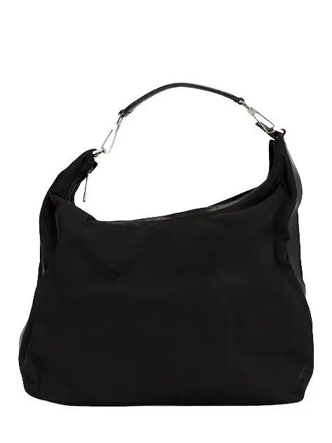 FWRD RENEW Gucci Clasp Hobo Bag - Black