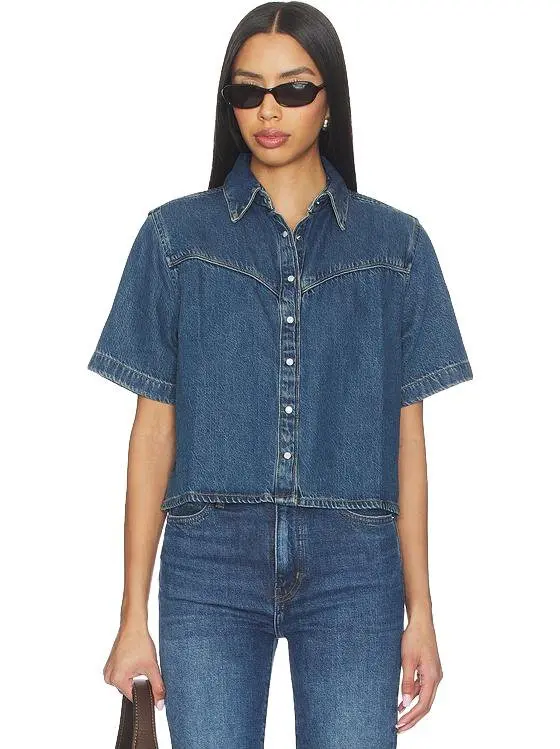 LEVI'S Logan Short Sleeve Denim Shirt - Tencel Tinted Times