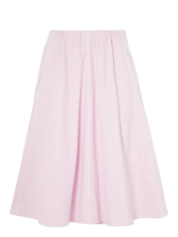 AGOLDE Maria Mcmanus Organic Denim Midi Skirt - Pink