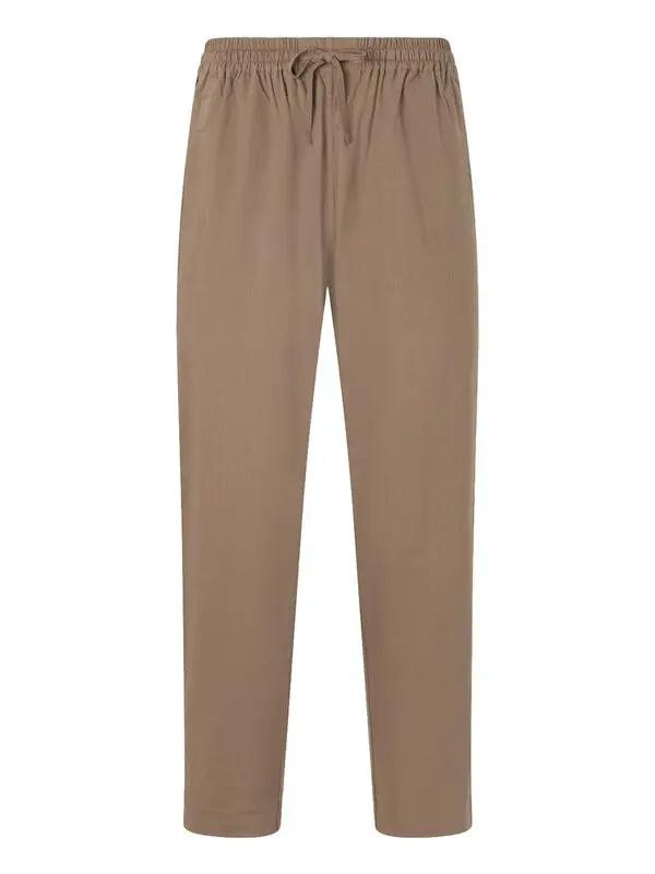 KARDO Roy Straight-leg Cotton Trousers - Green
