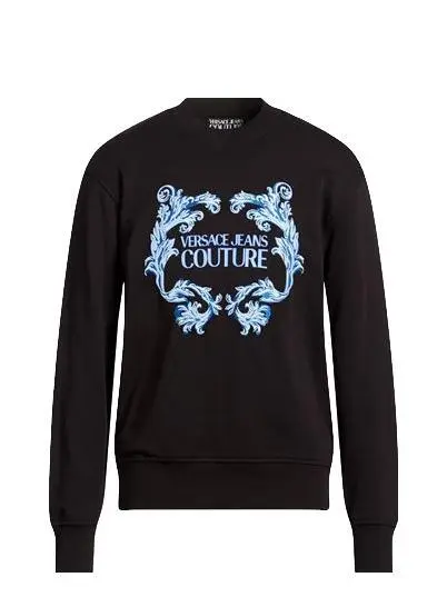 Versace Cotton Blend Sweatshirt - Black