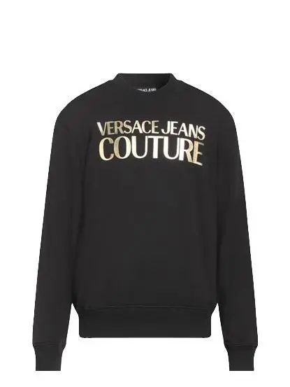Versace Sweatshirt In Cotton And Elastane - Black