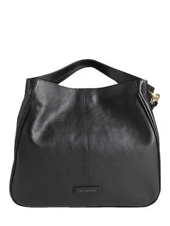 THE BRIDGE Leather Handbag - Black