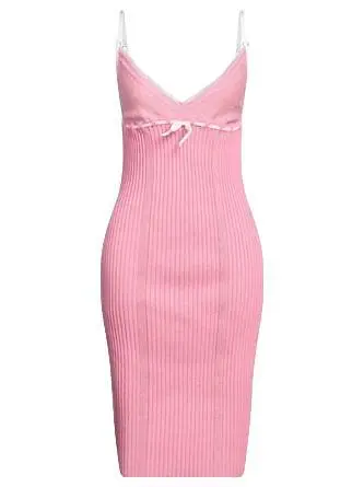 CORMIO Mini Ribbed Knit Dress - Pink