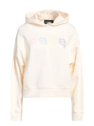 Karl Lagerfeld Cotton French Terry Sweatshirt - Ivory