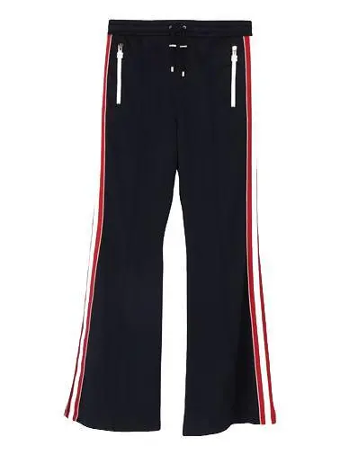 Balmain Pants Midnight Size Polyester, Cotton - Blue